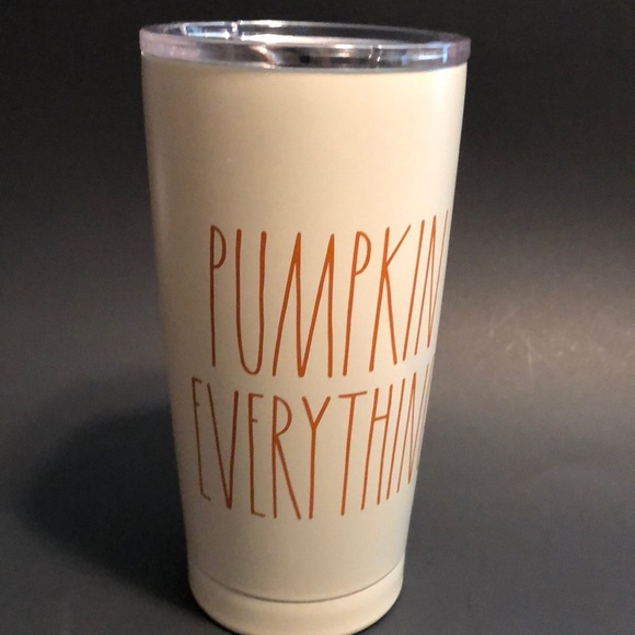 Rae Dunn | Dining | Rae Dunn Pumpkin Everything Metal Tumbler | Poshmark